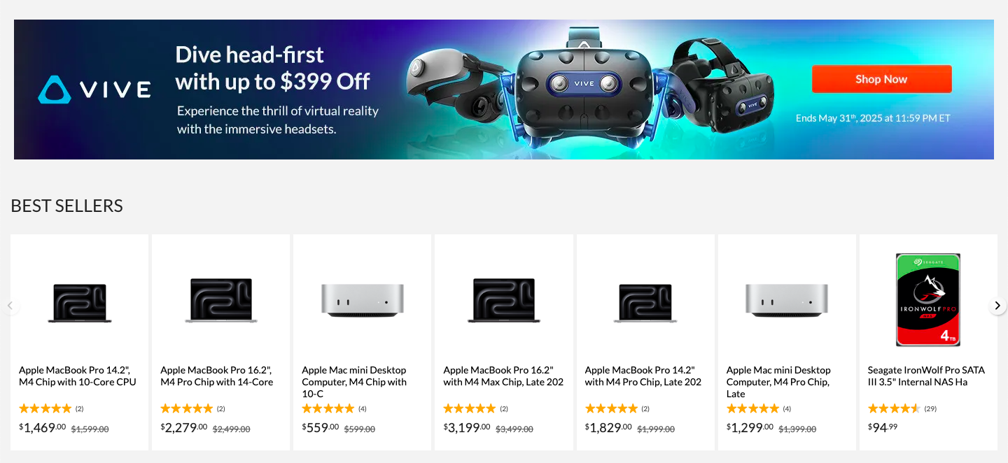 Топ-7 магазинов США с компьютерными комплектующими и аксессуарами - Экономь на покупках!